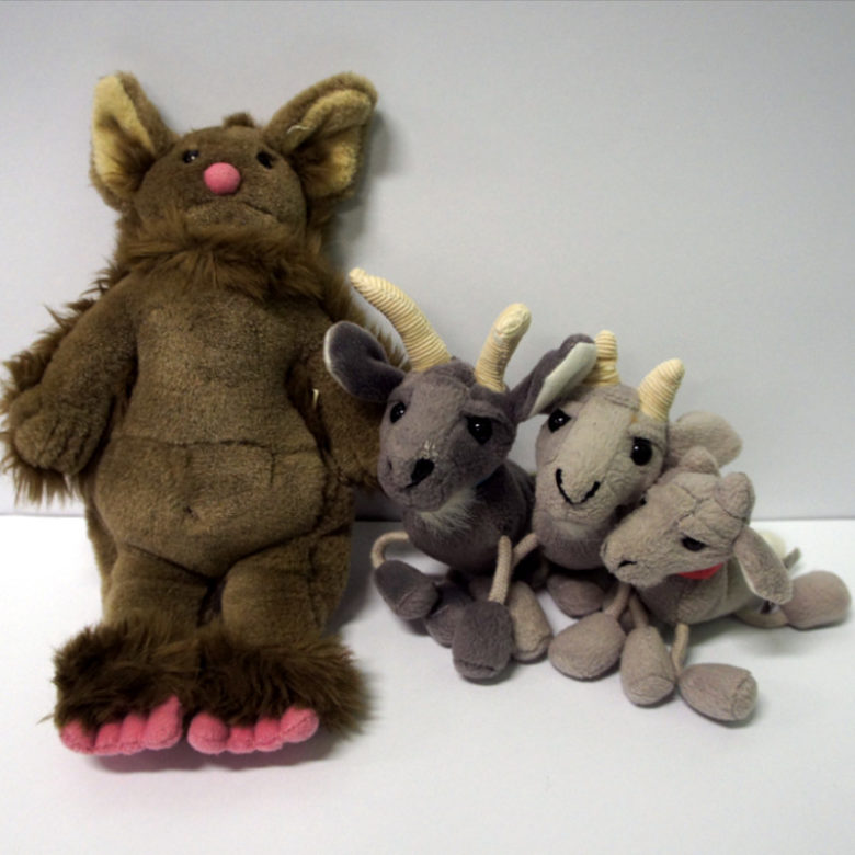 The Three Billy Goats Gruff Puppets – Warwick Toy Library
