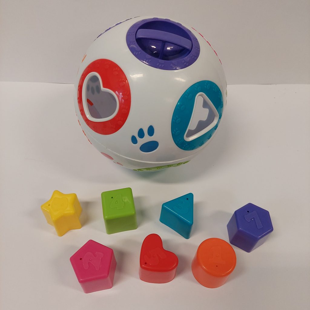 Colour, Number & Shape Sorting Ball – Warwick Toy Library